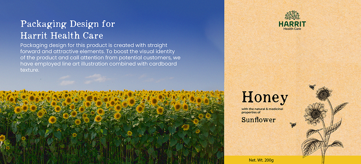 Packaging Design for Herrit Health Care - Pixenite